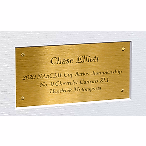 Kitbags & Lockers '2020 NASCAR CHAMPION CELEBRATION' Triple Chase Elliott 12x8 A4 Camaro ZL1 Hendrick Motorsports Signed Autographed Photo Photograph Picture Frame Poster Gift G