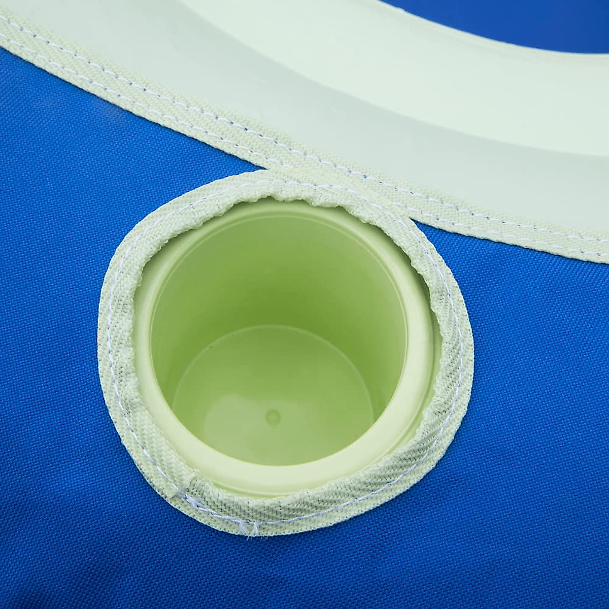 RTIC Tough River Tube, Blue Marlin, Inflatable Water Raft with Heavy-Duty Handles, Drink Holder, and Backrest, Great for Pools, Lakes, Rivers