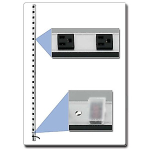Tripp Lite 24 Outlet Bench & Cabinet Power Strip, 22 5-15R & 2 5-15/20R, 72 in. Length, 15ft Cord w/ L5-20P Plug (PS7224-20T)