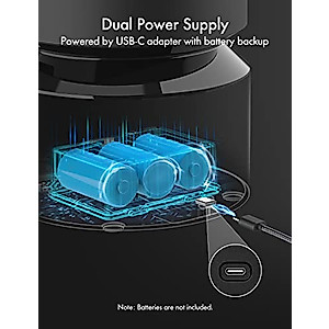 PETLIBRO Automatic Cat Feeder, Pet Dry Food Dispenser Triple Preservation with Stainless Steel Bowl & Twist Lock Lid, Up to 50 Portions 6 Meals Per Day, Granary for Dogs & Cats