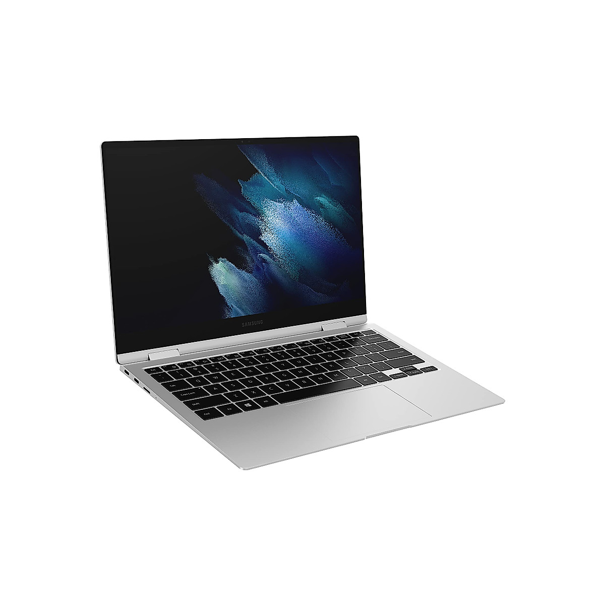 SAMSUNG Galaxy Book Pro 360 5G Intel Laptop Computer 13.3" AMOLED Screen Intel Core i5 Processor 8GB Memory 256GB SSD Long-Lasting Battery, Mystic Silver (Renewed)
