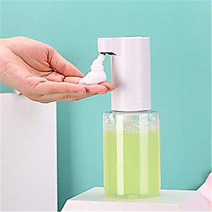 Soap Dispenser Pump Automatic Induction Foam Soap Dispenser Intelligent Sensor Foam Liquid Soap Dispenser Smart Auto Touchless Portable Hand Washer Hand Lotion Bottle ( Color : Battery NEW 350ML )