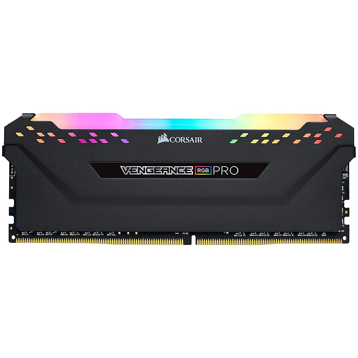 Corsair Vengeance RGB Pro 8GB (1x8GB) DDR4 3200 (PC4-25600) C16 Optimized for AMD Ryzen – Black