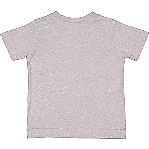RABBIT SKINS™ Toddler Harborside Mélange Short Sleeve Jersey Tee, Gray Melange, 2T
