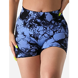 YEOREO Professional Women Workout Shorts 3.6" Scrunch Shorts Seamless High Waisted Contour Gym Yoga Biker Shorts