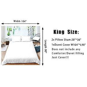 Mr Mrs Bedding Set for Couples Bride and Groom Wedding Comforter Cover Black White Creative Funny Quotes Duvet Cover Modern Valentine Day Gift Bed Set King Size Bedding Collection (No Comforter)