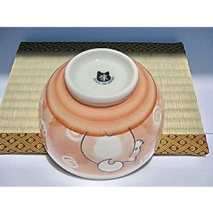Japanese Shiba Dog Red 6.3 Inches Diameter Large Rice Bowl Donburi Soup Noodle or Serving Bowl Multipurpose Bowl Chawan from Japan