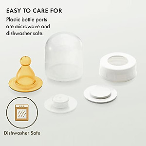 Natursutten Replacement Baby Bottle Screw Rings 2-Pack - Spare Parts for Natursutten Anti-Colic Baby Bottles - Replace Compatible Screw Ring Collar