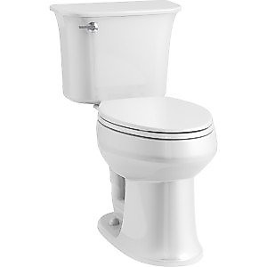 KOHLER K-4774-47 Brevia Elongated Toilet Seatwith Quick-Release Hinges and Quick-Attach Hardware for Easy Clean in Biscuit