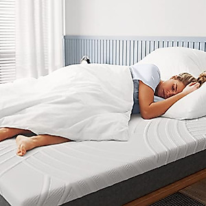 Giantex Memory Foam Mattress, 8 inch Mattress Full with Gel Infused Memory Foam & Bamboo Charcoal Foam for Cool Refreshing Sleep, Medium Firm, Hybrid Bed Mattress in a Box