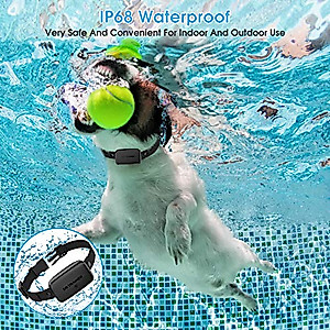 Dr.Trainer Dog Barking Shock Collar with APP Control, Waterproof Bark Collar with Custom Auto Intelligent Progressive Mode, Safe and Humane Rechargeable No Bark Collar for Small Medium Large Dogs