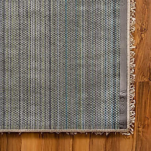Unique Loom Solid Shag Collection Area Rug (4' 1" x 6' 1" Rectangle, Taupe)