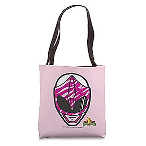 Power Rangers Pink Ranger Big Face Tote Bag