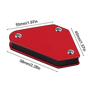 Welding Magnets Clamps 4PCS/Set 9LB Angle Soldering Locator Welder Welding Holder Tool Welding Magnetic Holder Magnetic Magnet Corner Arrows