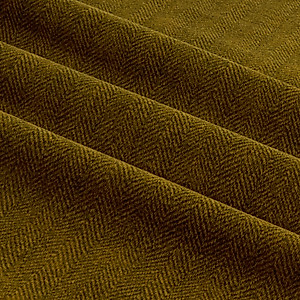 Maywood Studio Woolies Flannel Herringbone Green, Fabric by the Yard