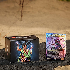Magic The Gathering Aetherdrift Commander Deck - Living Energy (100-Card Deck, 2-Card Collector Booster Sample Pack + Accessories)