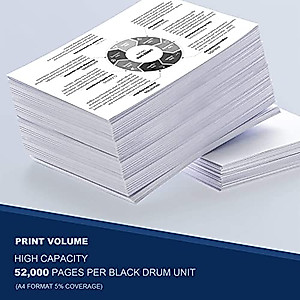 DR890 Black Drum Unit 1-Pack: SAO Compatible DR-890 Drum Replacement for Brother DR890 Drum Unit to use with HL-L6250DW HL-L6400DW HL-L6400DWT MFC-L6750DW MFC-L6900DW Printer (Not Include Toner)