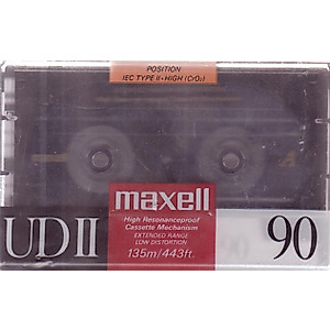 Maxell UDII Cd 90 MIN /135m (2-Pack)