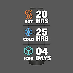 Stanley Adventure To Go Insulated Travel Tumbler - 25oz - Leak-Resistant Stainless Steel Insulated Bottle with Insulated Cup Lid and Splash-Free Stopper