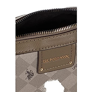 DIAMOND SIGNATURE CROSSBODY BAG TAUPE C / 1SZ