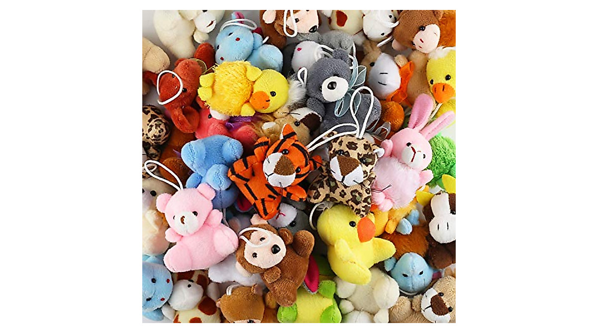 32 Piece Cute Plush Animal Toy Set for Kids