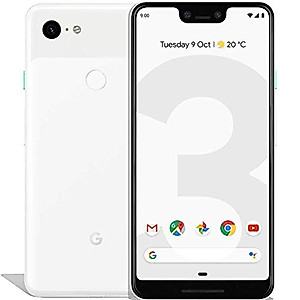 Google Pixel 3 XL 128GB Unlocked GSM & CDMA 4G LTE Android Phone w/ 12.2MP Rear & Dual 8MP Front Camera - Clearly White (Renewed)