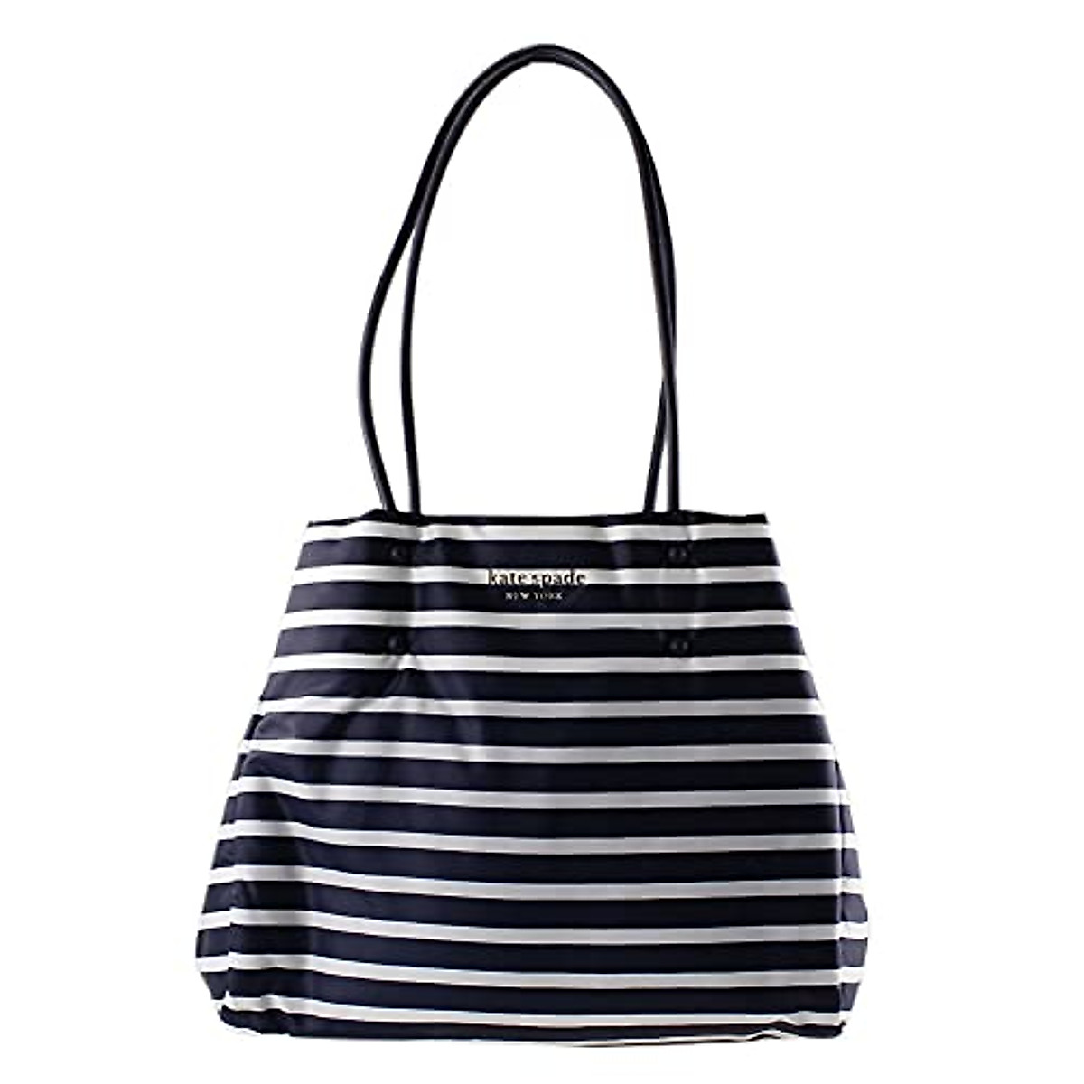 Kate Spade New York Everything Puffy Sailing Stripe Large Tote Squid Ink Multi One Size