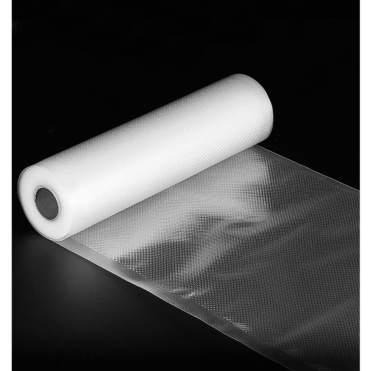 Beeiee Vacuum Sealer Bags for Food Saver 5" x 16', Seal a Meal, Rolls with BPA Free,Heavy Duty,Great for vac storage, Meal Prep or Sous Vide (5" x 16')