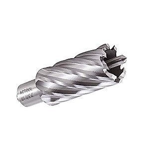 ACTOOL 1-3/16" Diameter × 2" Depth of Cut HSS ANNULAR Cutter with 3/4'' Weldon Shank