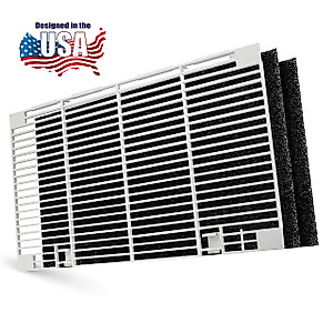 Camp’N – Dometic Compatible RV A/C Replacement Grille-Replaces Dometic 3104928.019 Includes Grill and 2 Replacement Foam Air Filters