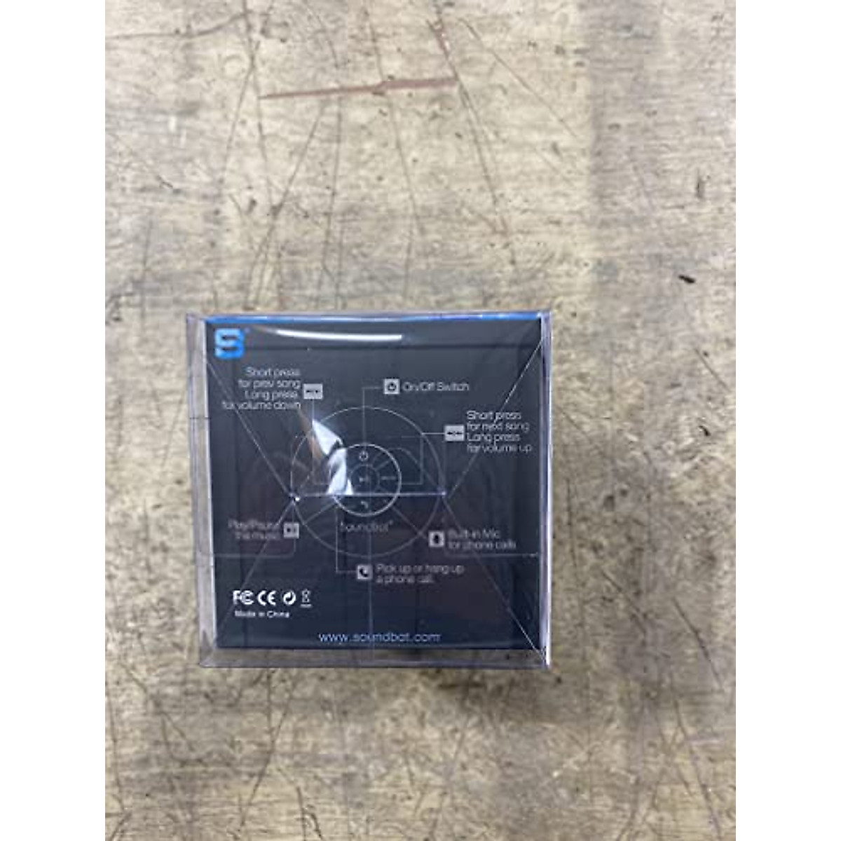 Soundbot SB510 Bluetooth Shower Speaker HD Water Resistant Bathroom Speakers, Handsfree Portable Speakerphone with Built-in Mic, 6hrs of Playtime, Control Buttons and Dedicated Suction Cup (Black)