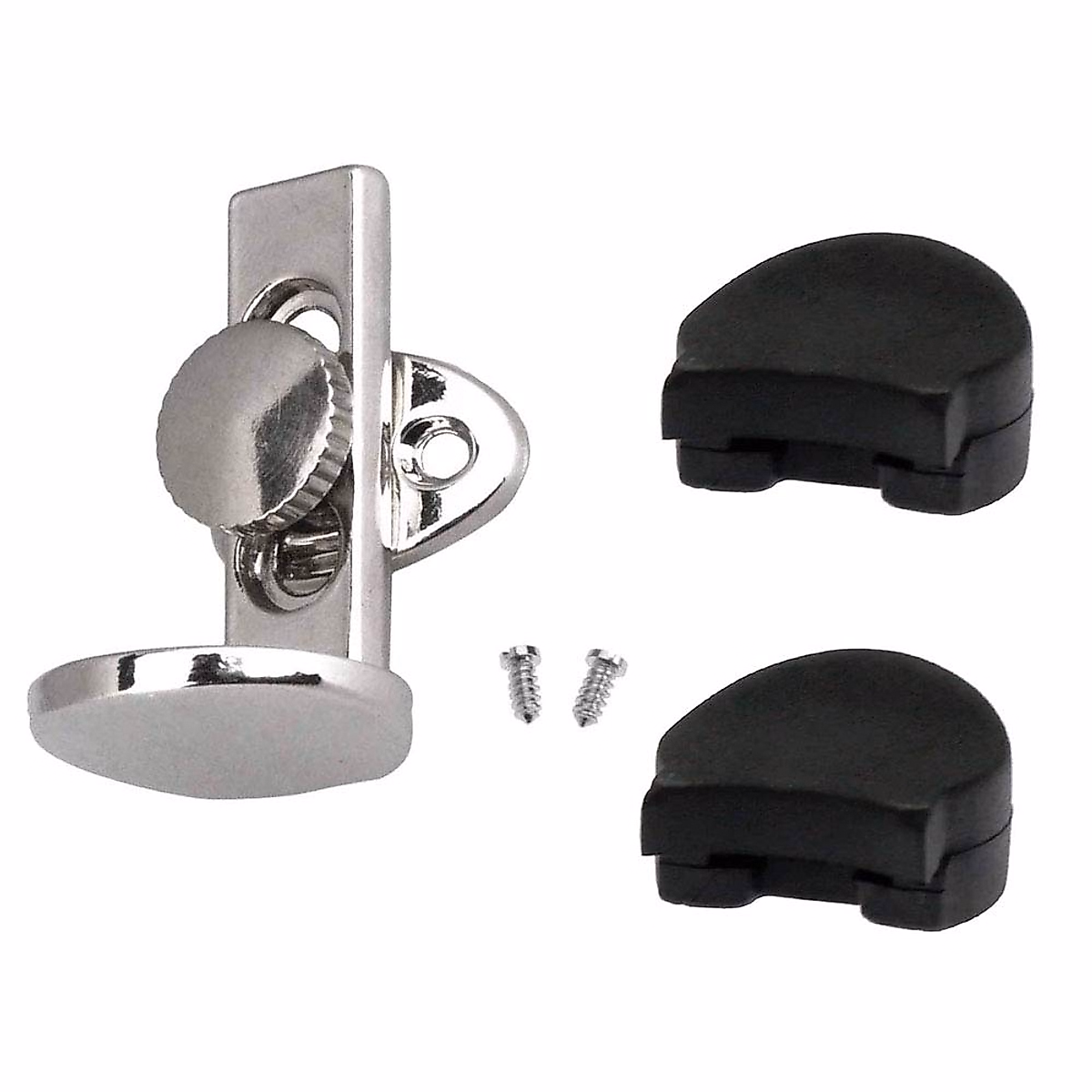 Jiayouy Adjustable Oboe & Clarinet Copper Thumb Finger Rest with 2pcs Rubber Cushion Fit for Clarinet Woodwind Instrument