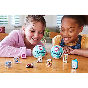 5 Surprise Disney Mini Brands Series 2 Collector's Kit by ZURU (3 Capsules + 1 Collector's Case) Amazon Exclusive Mystery Capsule Real Miniature Brands Collectibles