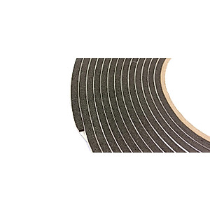 Single-Sided (One-Way) High Density Foam 3/16" H x 3/16" W x 18'