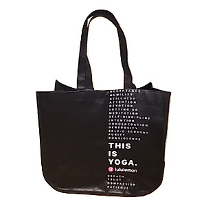 lululemon Holiday Special Edition LARGE Reusable Tote Carryall Gym Bag