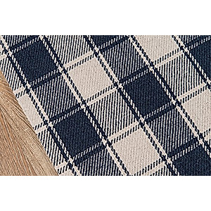 Erin Gates by Momeni Marlborough Charles Navy Hand Woven Wool Area Rug 8' X 10'