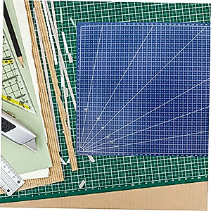 Didiseaon Cutting Mat Quilting Cutting Mats Double-sided Cutting Pads Cutting Mat 24 x 36 Rotary Cutter and Mat Cutting Board Pp Cutting Pads Craft Cutting Mat Double Sided Blue Pp A3 Table
