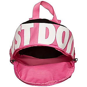 Nike Brasilia "just Do It" Backpack (mini), China Rose/China Rose/(Glossy White), Misc