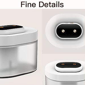 Small Portable 1L Humidifier, Mini Top Fill Cool Mist Air Humidifier, Dual Nozzles Desktop Humidifier for Baby Bedroom Office, Whisper-Quiet Operation, 2 Spray Modes & Night Light Modes, Auto Shut-Off