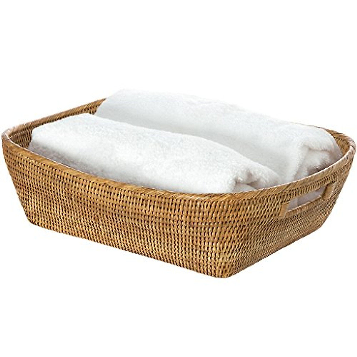 KOUBOO 1060076 La Jolla Shelf Storage Basket, Honey-Brown