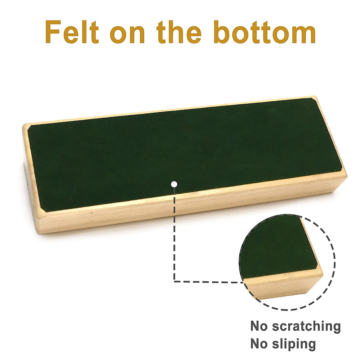 plusvivo Card Holders for Playing Cards Set of 2, Pine Solid Wooden Playing Card Holders for Adults Seniors Kids 9.84 X 3.15 X 2.25 Inch, Uno/ Canasta/ Bridge/ Hand and Foot Card Holder