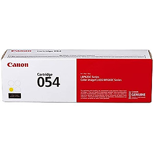 Canon CRG 054 Standard Toner Cartridge for LBP622 & MF644 Printers, Bundle with Black/Cyan/Magenta/Yellow
