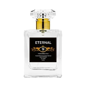 NO 9 BASK Private Collection Black Afghan Espresso & Vanilla High Potency Pheromone Cologne Parfum for Men Increases Attraction and Desire, 50 ML (Eternal Fruit & Musk)