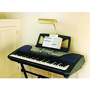 House Of Troy GP10-7 Grand Piano Portable Lamp, 10", Black