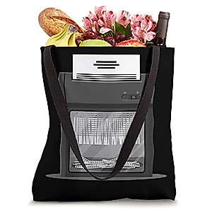 Paper Shredder Office Supply Graphic Art Tote Bag