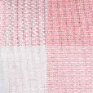 DII Buffalo Check Kitchen Collection, Classic Farmhouse Dishtowel Set, 20x30, Pink &White, 3 Piece