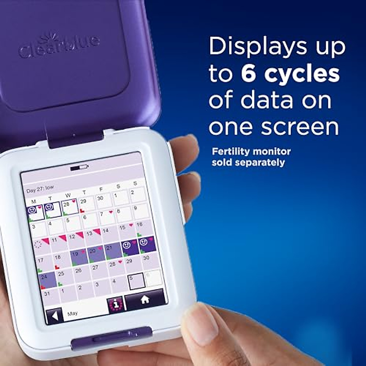 Clearblue Fertility Monitor Test Sticks, 30 Count