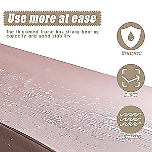 Grill Gazebo,8'x 5' BBQ Canopy,Double Tiered Grill Canopy Barbecue Gazebo for Outdoor Patio Backyard