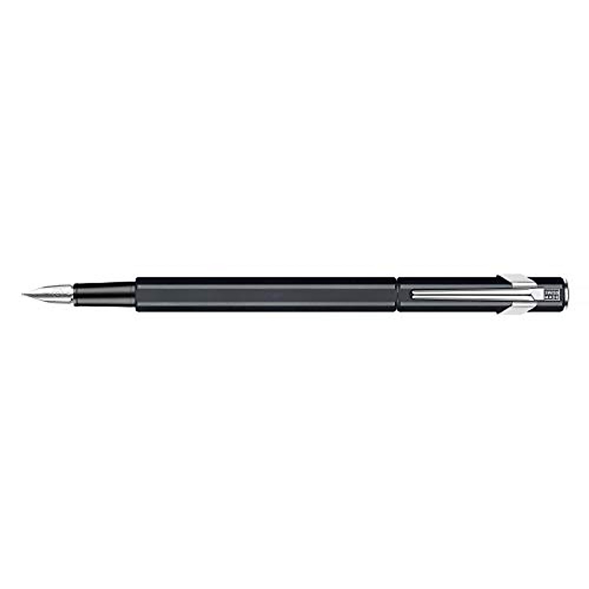 Caran d'Ache 849 0841-009 Fountain Pen, F, Fine Point, Black, Dual Use Type