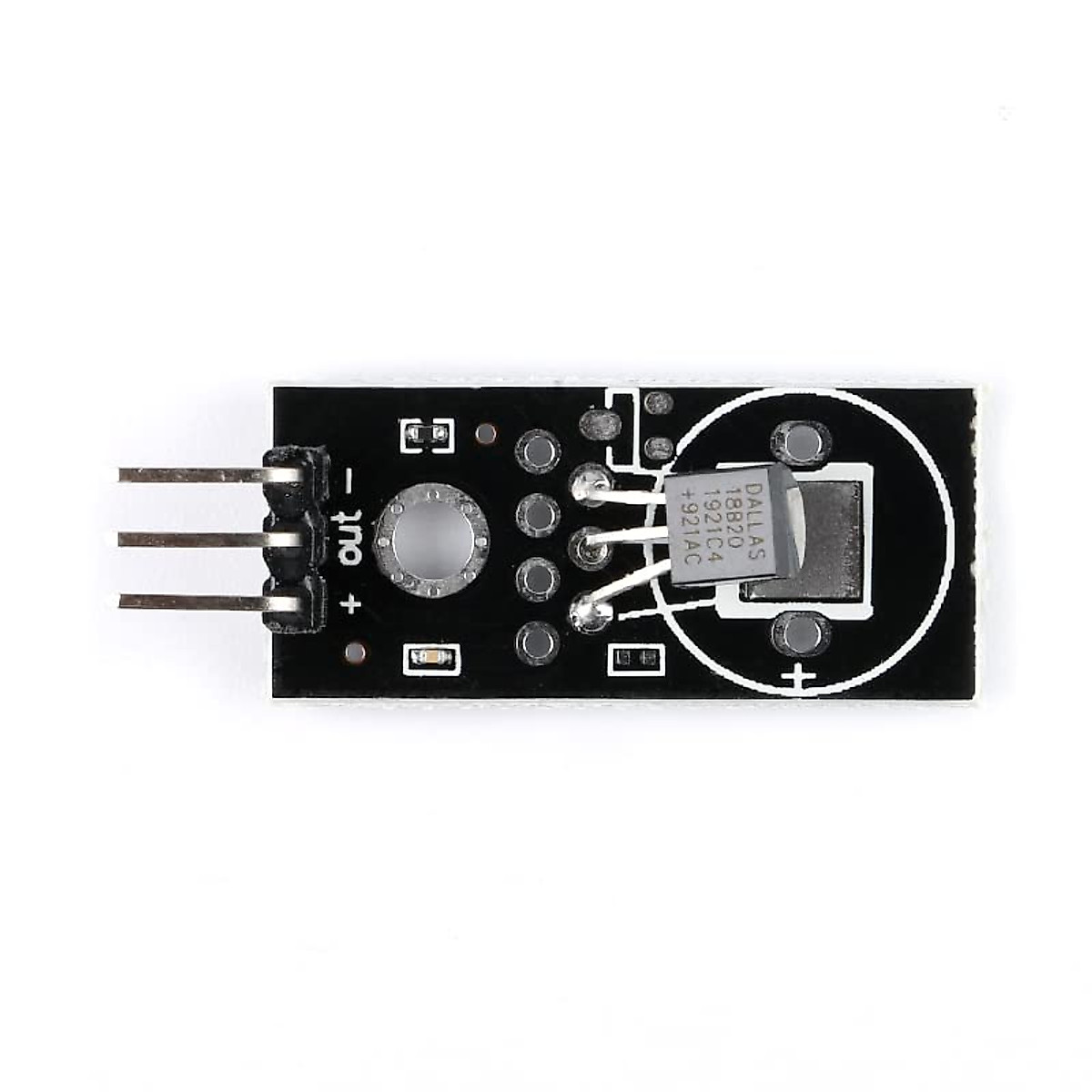 000 JESSINIE 10Pcs DS18B20 Digital Temperature Sensor Module Single Bus Digital 18B20-55~125℃ Temperature Detector